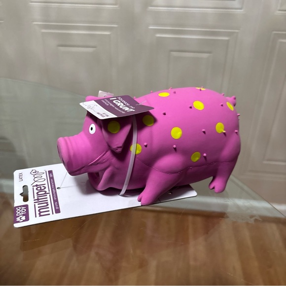 Multipet | Dog | Multipet Latex Origami Pals Dog Toy Assorted Pig 7 In ...